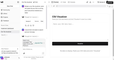 Uchenna Oko On Linkedin Generativeui Vercel Csvvisualizer Aiux Datavisualization Webdev