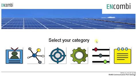 Rs485 Communication Ports Setting Youtube