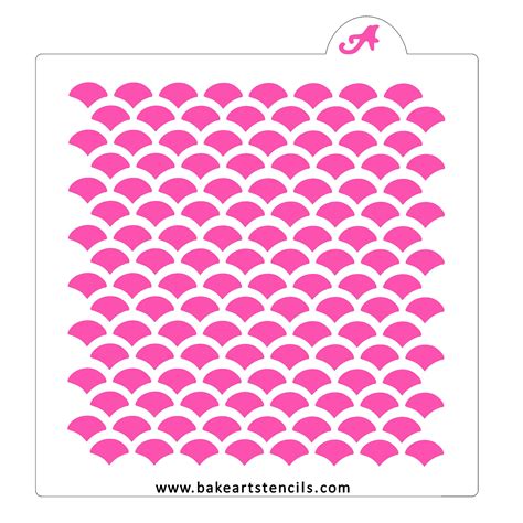 Fish Scale Template