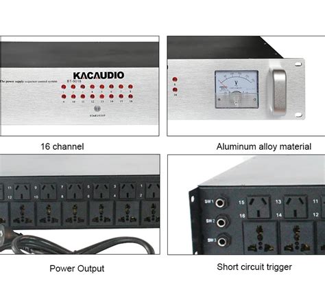 Sound System Professional Channel Amplifier Power Sequencer Buy Power Sequencer Pre Audio