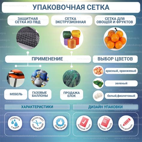 Приобрести упаковочную сетку на УпаковкаТорг