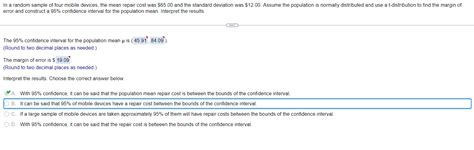 Solved And Construct A 99 Confidence Interval For The Chegg Com