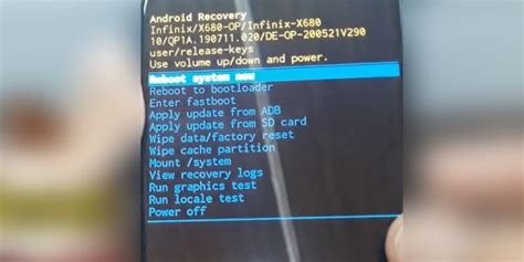 Cara Reset HP Infinix Semua Model Yang Lupa Sandi Pola OJoTekno