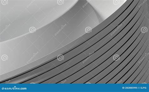 Sharp And Linear Contemporary Art Like Elegant And Sharp Minimal Flat Ray Curve And Design Gray