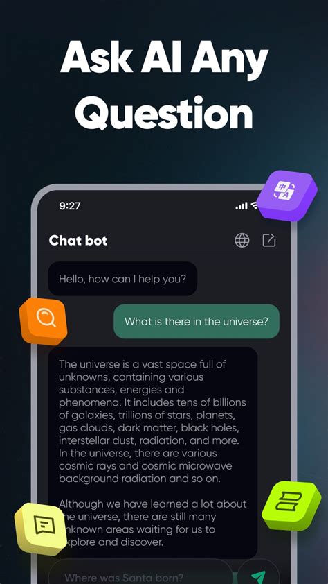 chatbot ai chat ask anything para iphone descargar
