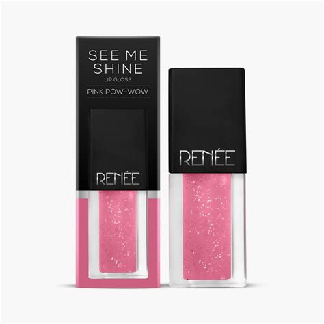 Buy Renee See Me Shine Lip Gloss Pink Pow Wow 2 5 Ml From Renee At Just Inr 350 0