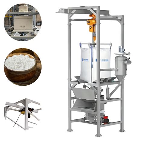 Food Processing Machine Stainless Steel Tonne Bag Unloading Station