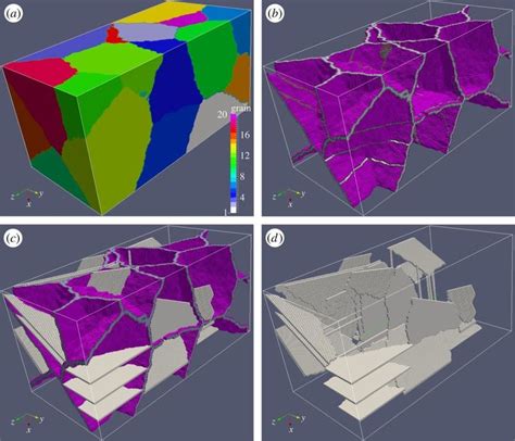 Cellular Automata Used To Simulate Fracture At The Grain Scale Download Scientific Diagram