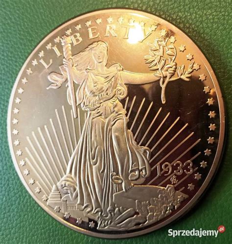 Moneta Liberty 20 Dolar Double Eagle 1933 Bogini WolnoŚci Sosnowiec