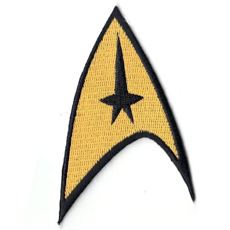 Star Trek Command Insignia Patch Discover Authentic Sports