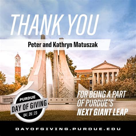 Eric Putman On Linkedin Purduedayofgiving