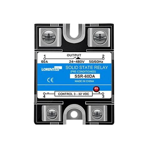 Ssr 60da 60a Dc Ac Solid State Relay