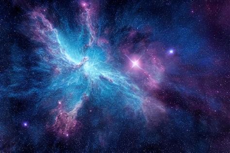 Ilustración 3d Del Espacio De La Galaxia Y El Cosmos En Estrellas