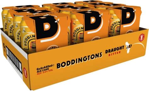 Boddingtons Draught Bitter Beer 24 X 440ml Cans