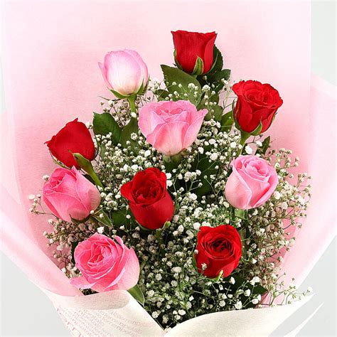 Sweet And Shy Roses Bouquet Delivery In Singapore Fnp Sg