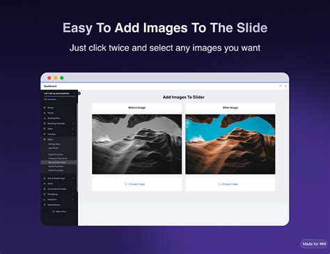 Before And After Slider Wix App Market
