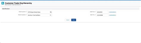 Setting Up Customer Hierarchies In Consumer Goods Cloud