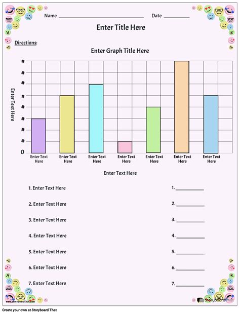 Free Bar Graph Worksheets Storyboard That 2025