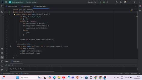 Sheriyanscodingschool Java Dsa Sheriyans Codingjourney Cyclicsort Sunita Jatav