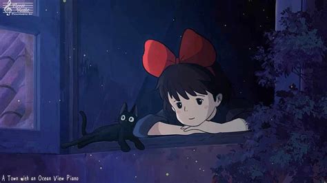 마녀 배달부 키키 바다가 보이는 마을 피아노 수면음악 네이버 Tv