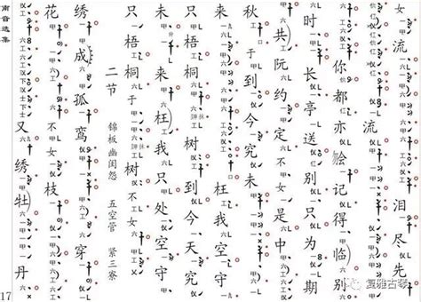 工尺谱教程 唢呐工尺 工尺入门 第5页 大山谷图库
