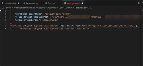 How To Set Gitbash As A Default Terminal In Vs Code Technoresult