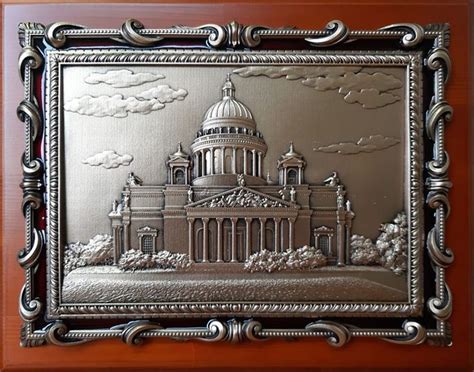 Картина из металла Исаакиевский собор
