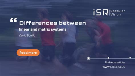 Differences Between Linear And Matrix Systems