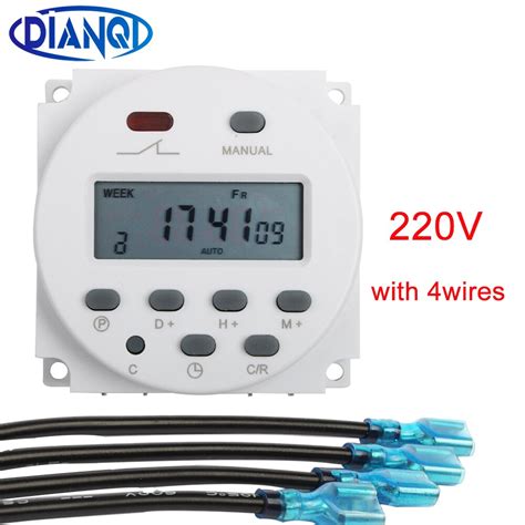 Cn101a 220v 110v 12v 24v Digital Lcd Power Timer W Vicedeal