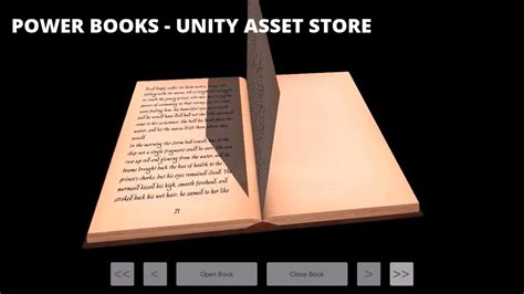 Power Books Unity Assetstore Youtube