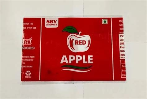 35 Micron Energy Drink Bottle Pvc Shrink Label At Polyvinyl Chloride Shrink Label In Indore