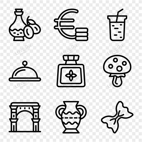 이탈리아 음식 Png 일러스트 및 벡터 이미지 무료 다운로드 Lovepik