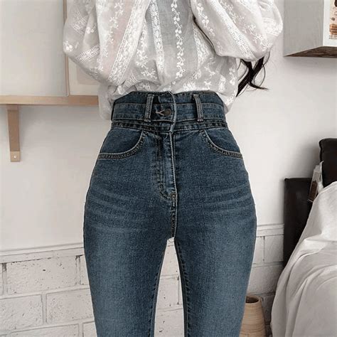 [힙업 라인 Up ]몸매 자동보정 스판 하이웨스트 바지 에이블리