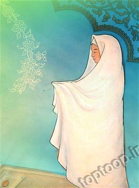 نقاشی دختری در حال نماز تــــــــوپ تـــــــــاپ