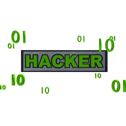 HACKER Pin Roblox