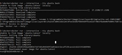 Pull Image With Docker On Windows 10 Failed To Register Layer Denied Access Stack Overflow