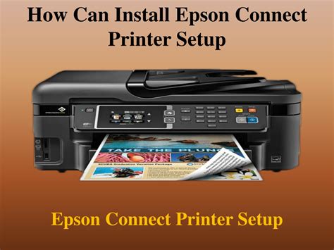 Ppt How Can Install Epson Connect Printer Setup Powerpoint Presentation Id