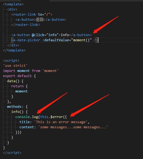 在electron Vue下modal无法使用 · Issue 154 · Vuecomponentant Design Vue · Github