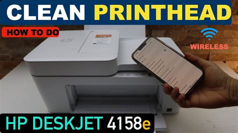 Hp Deskjet 4158e Clean Printheads Improve Print Quality Print