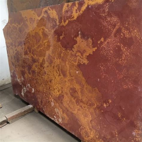 2cm Multi Red Onyx Polished Finish Onyx Slab