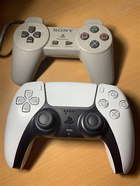 Ps Controller Next To Dualsense Controller R Playstation