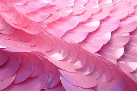 Premium Ai Image Fish Scale Pattern In Shades Of Pink
