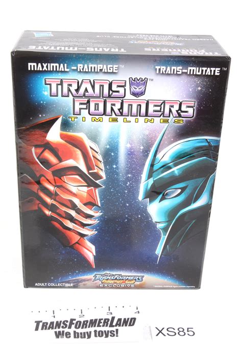 Packaged Not Sealed Transformers® Botcon Otfcc Timelines Deluxe Class Transmutate Sku