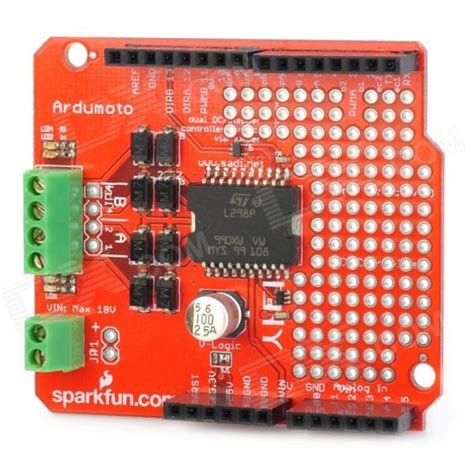 Jual Ardumoto Motor Driver L298p Shield For Arduino Shopee Indonesia