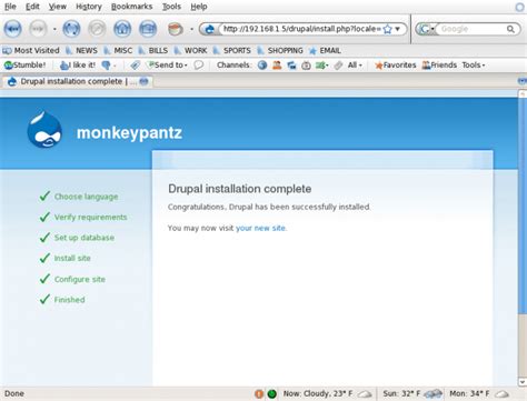 Install Drupal On A LAMP Server GHacks Tech News