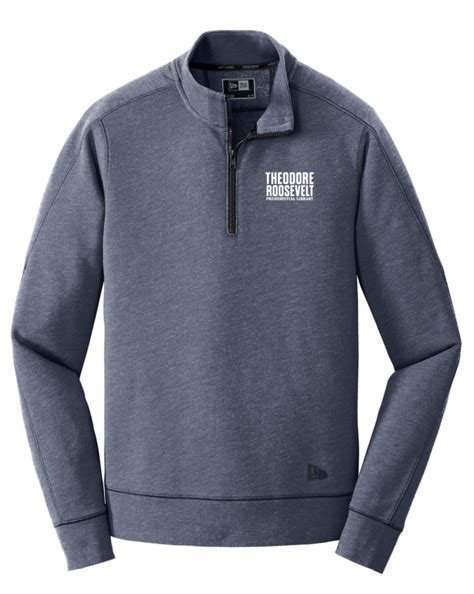 Trpl New Era Tri Blend 14 Zip Pullover First Ave Promo