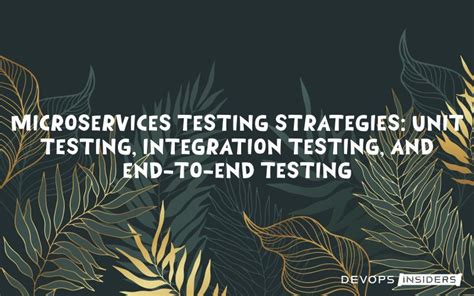 Aman Gupta On Linkedin Microservices Testing Devops Devopsinsiders