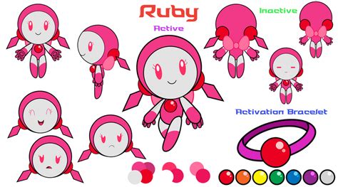 Robotboy Ruby Ref By Water Kirby On Deviantart