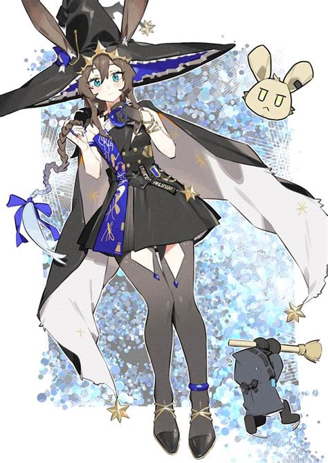 女孩子 Arknights 明日方舟 黑丝袜 阿米娅明日方舟 Amiya 人形自动点赞机 RENXZD illustration