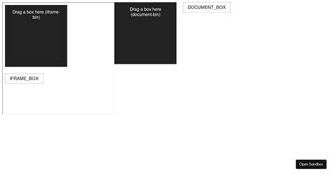 React Dnd Multi Iframe Html5 Proof Codesandbox